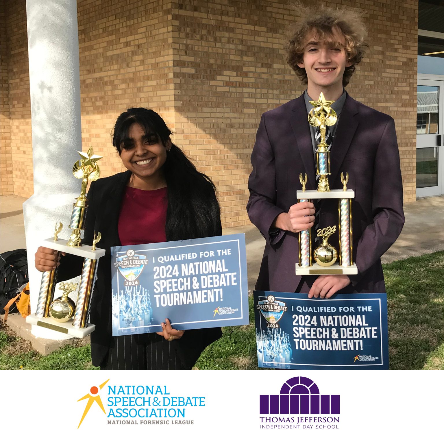 TJIDS Debate Team Members Qualify for Nationals - Thomas Jefferson ...